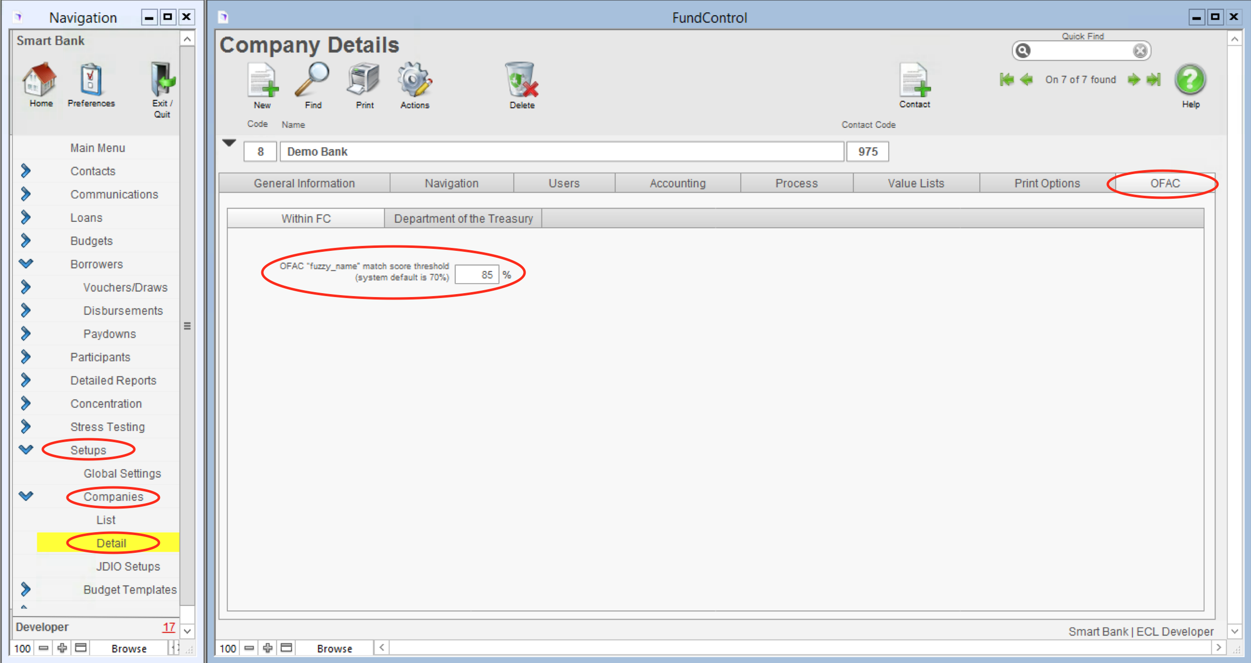 OFAC Search Specifications - ECL Help Desk OFAC Search Specifications - ECL Help Desk