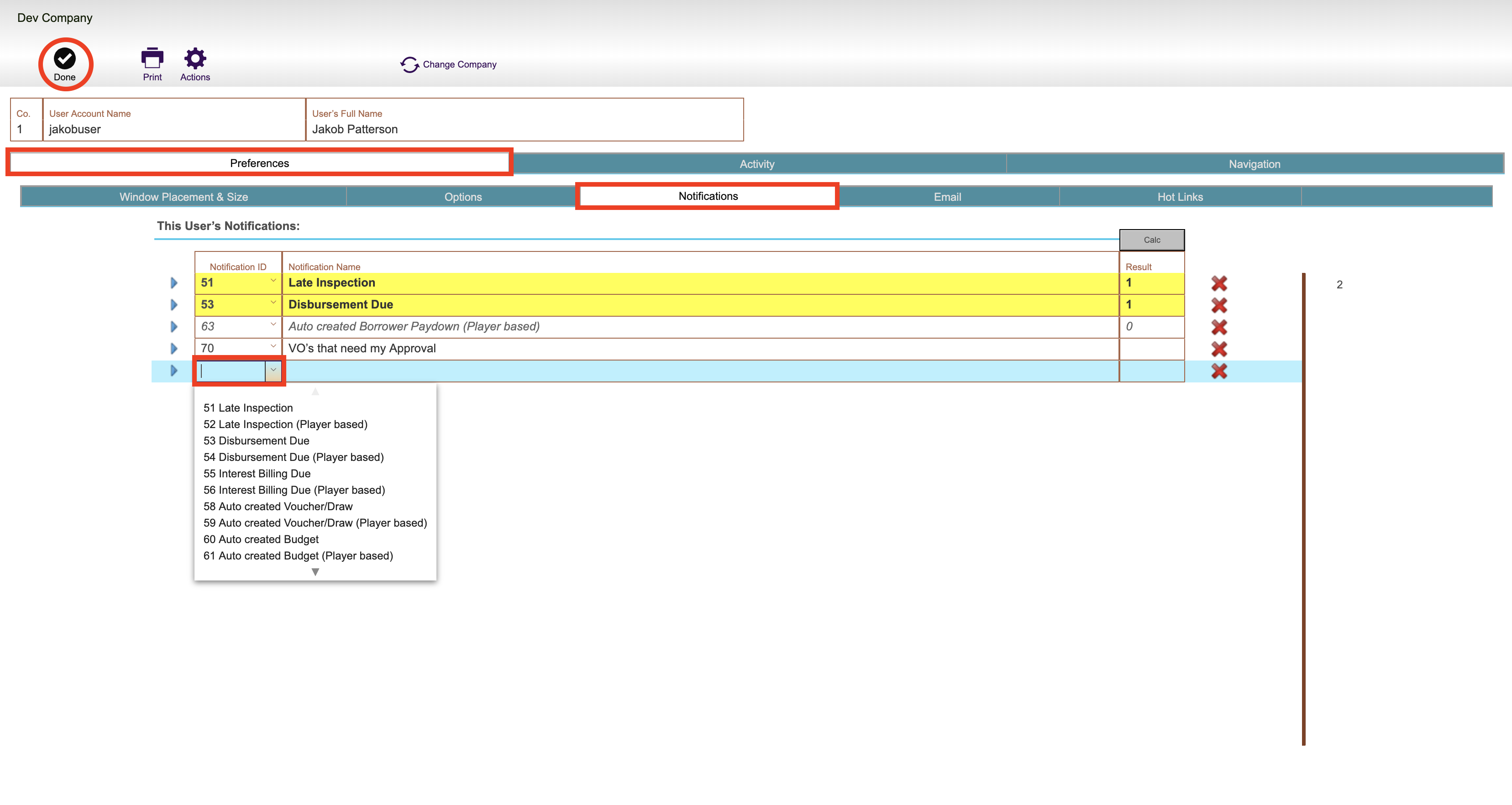 Selecting Notifications to Use - ECL Help Desk Selecting Notifications to Use - ECL Help Desk
